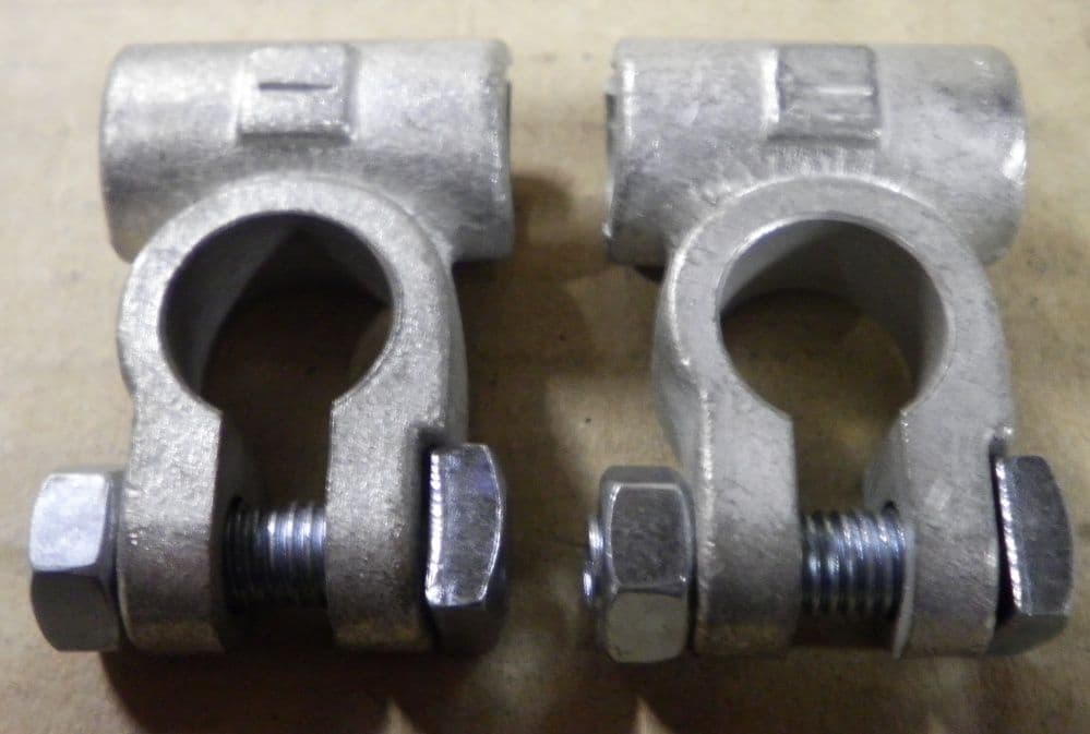 Battery post connector x 2