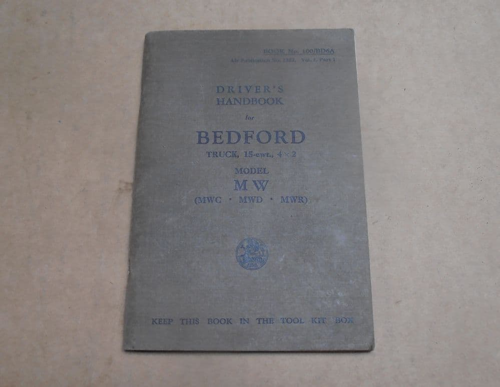 Bedford MW driver s handbook April 1944