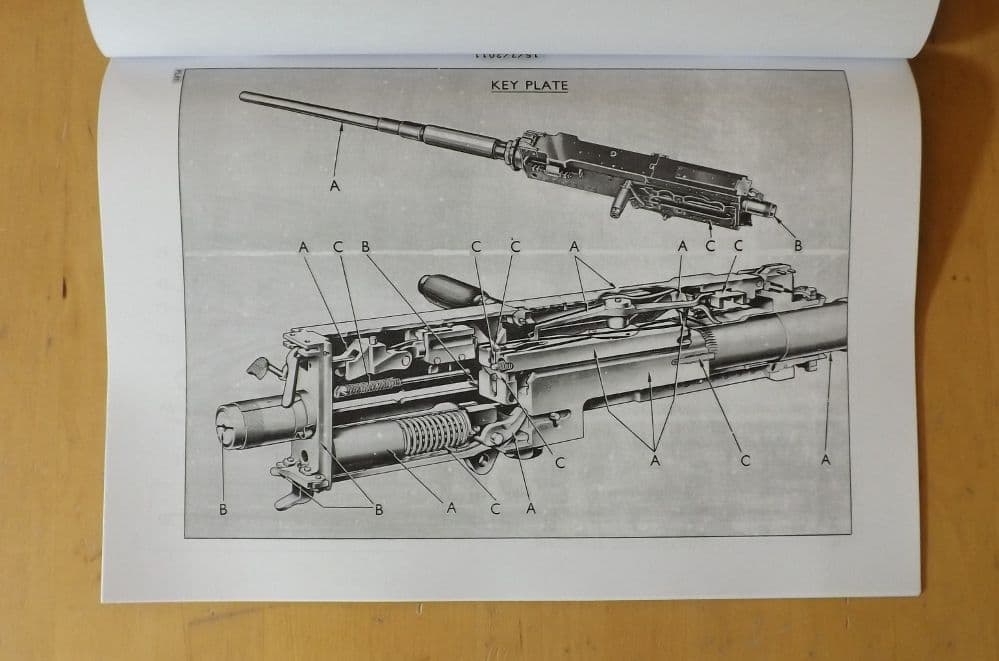 Browning 50 calibre Parts list