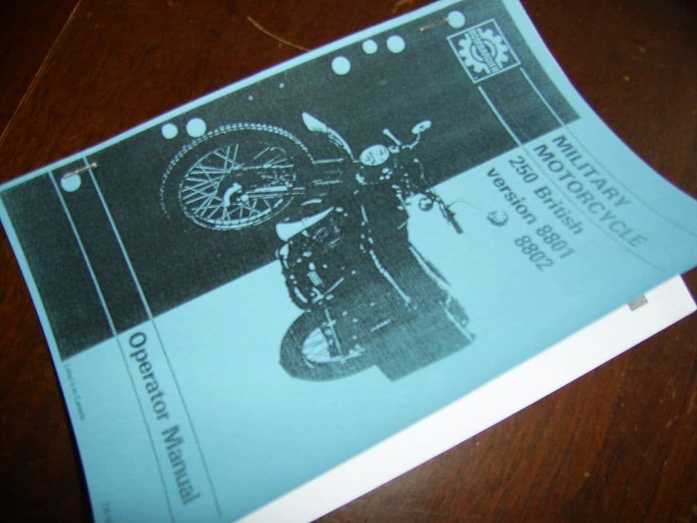Can Am Motorbike User handbook