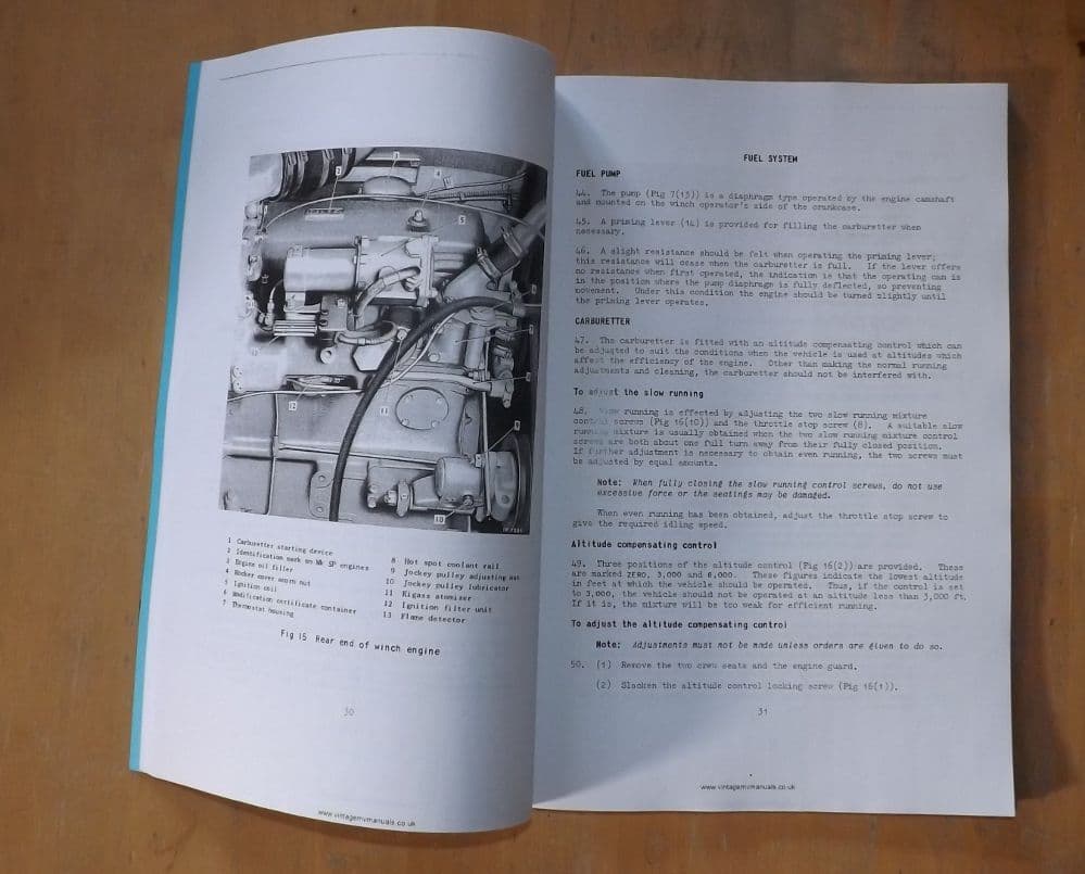 Centurion tank MK2 ARV User handbook