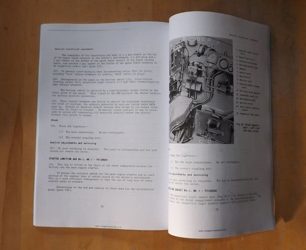 Centurion tank MK2 ARV User handbook