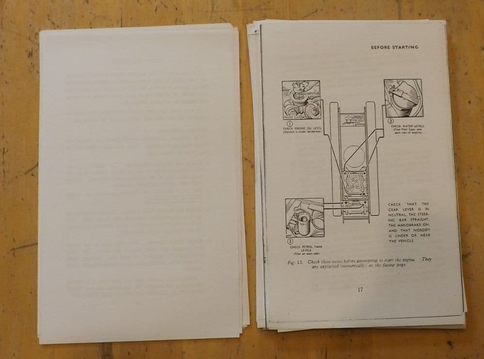 Churchill tank Drivers handbook Covers mks 3 to 8