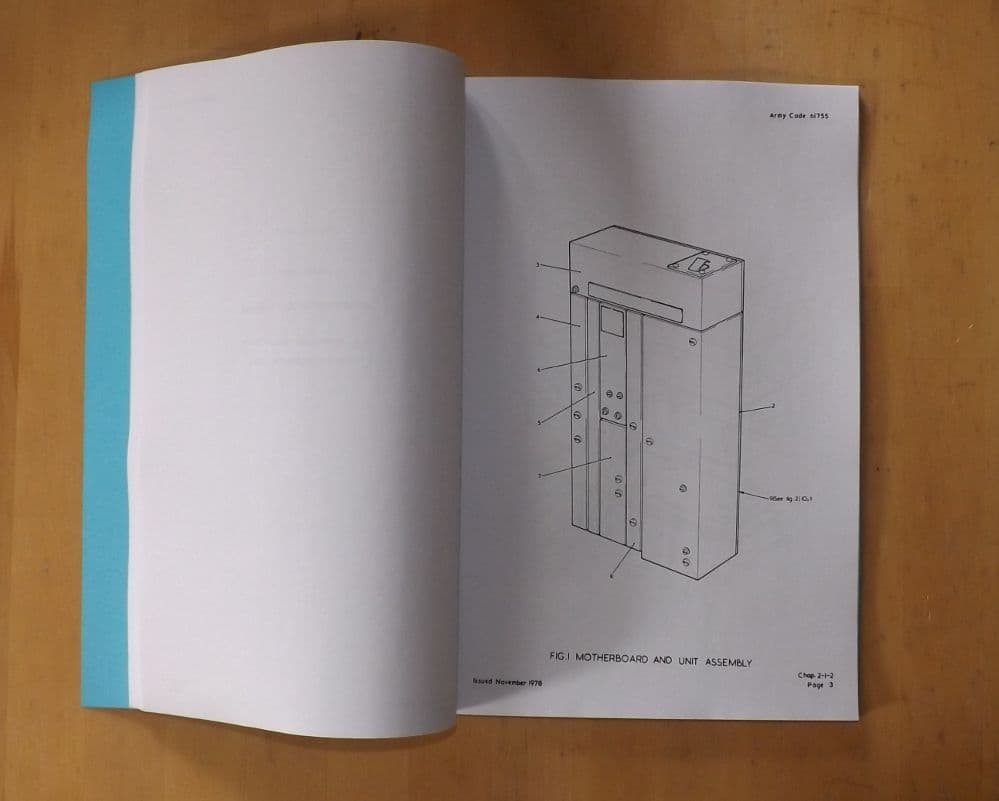 Clansman 349 Illustrated parts list