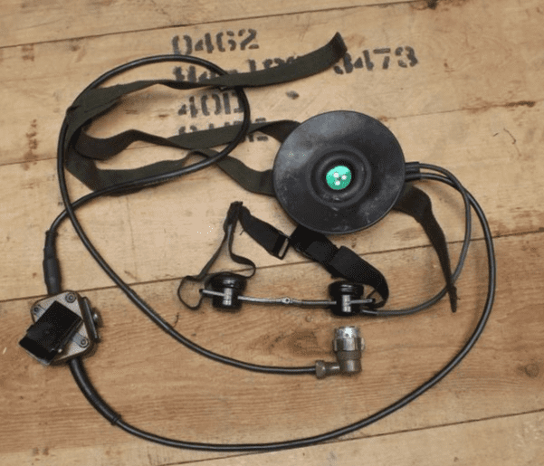 Clansman headset and throat mike