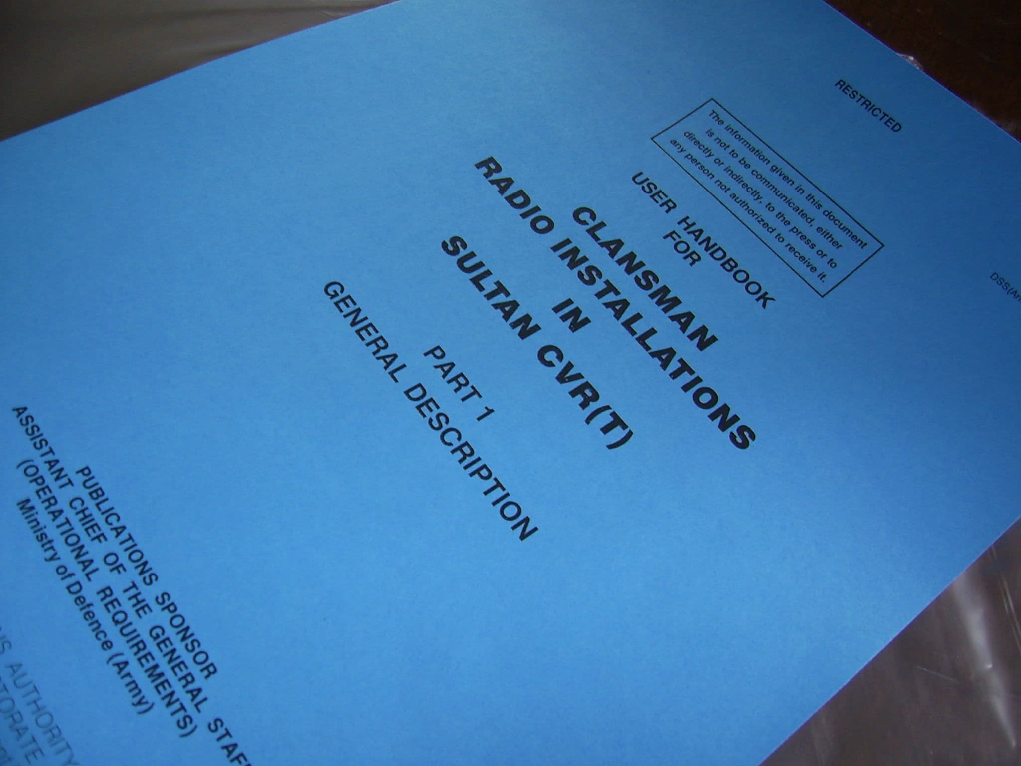 Clansman Installation into CVR T Sultan