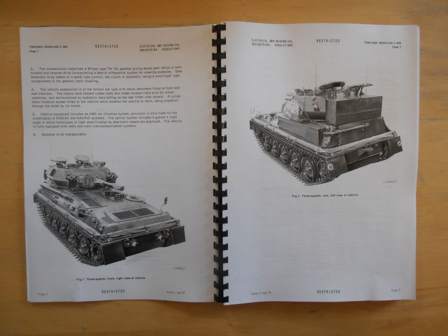 CVRT Technical handbook Technical description