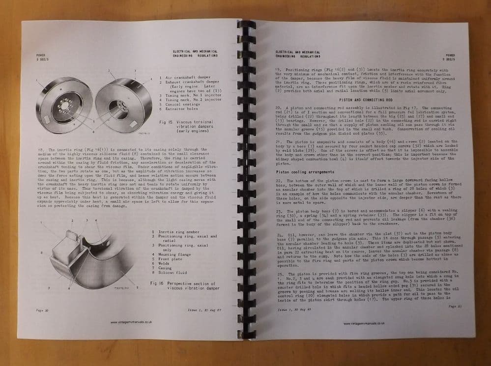 Engine L60 No 4 MK 4A1 Technical handbook