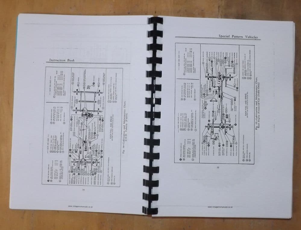 Ford CMP Special pattern vehicles Third Edition Instruction book
