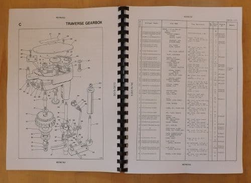 FV432 GPMG turret Traverse gearbox