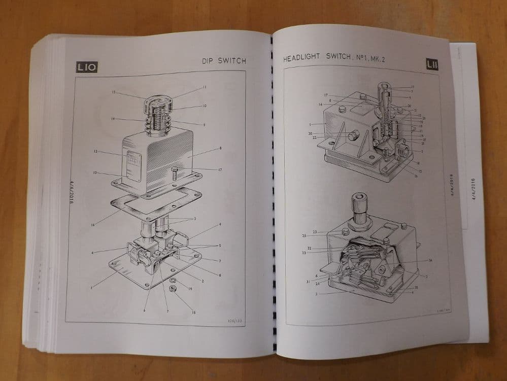 FV432 Illustrated parts list