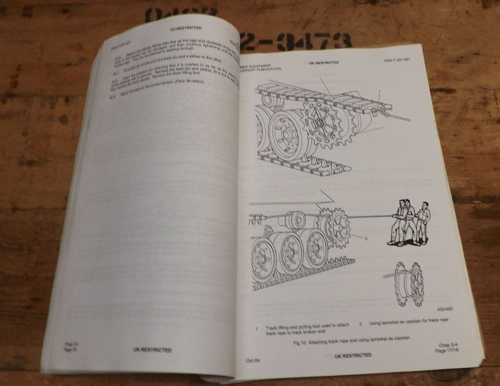 FV432 MK2 and 2/1 Operating information & Maintenance schedule