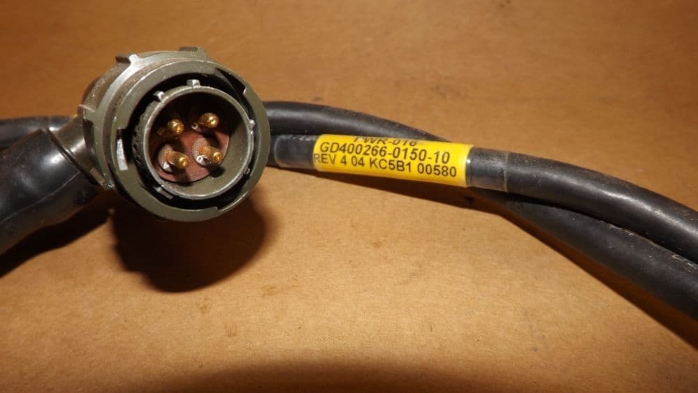 General Dynamics Electrical power cable