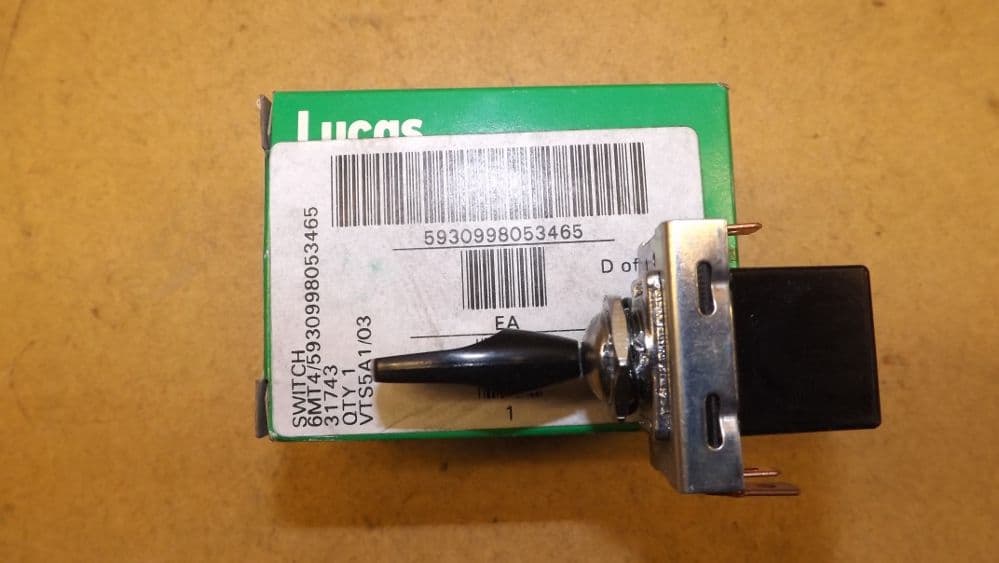Genuine Lucas 3 way switch Pt No 31743