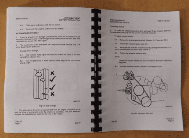 Land Rover Wolf TUL TUM Operating Information