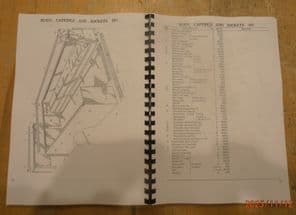 Land Rover Series 1 Spare parts catalogue 86 & 107