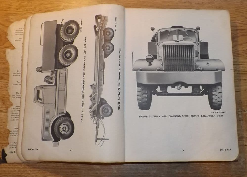 M19 truck trailer 45 ton tank transporter SNL G-159