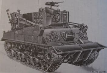 M74 Medium tank Recovery vehicle