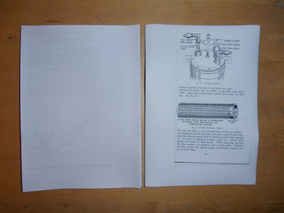 Morris Commercial Drivers Handbook CS8 C4/WT C4/AC