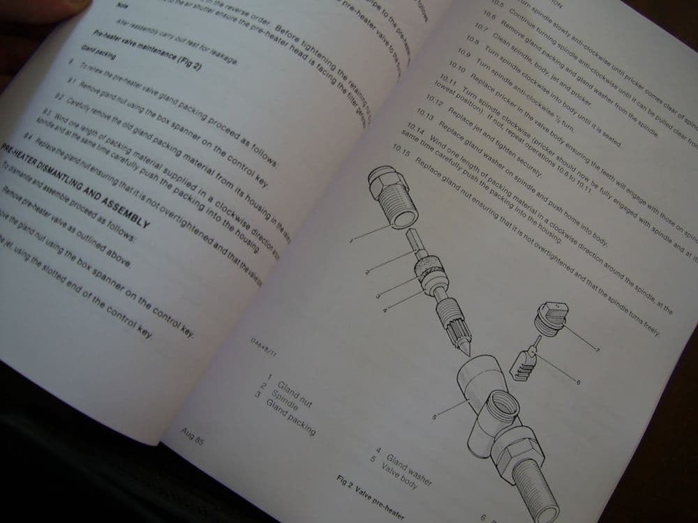 No 4 Cookset Trailer Mounted Operating Instructions