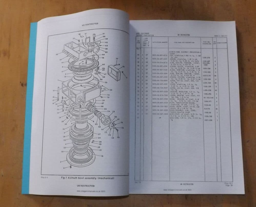 OTIS Illustrated parts list