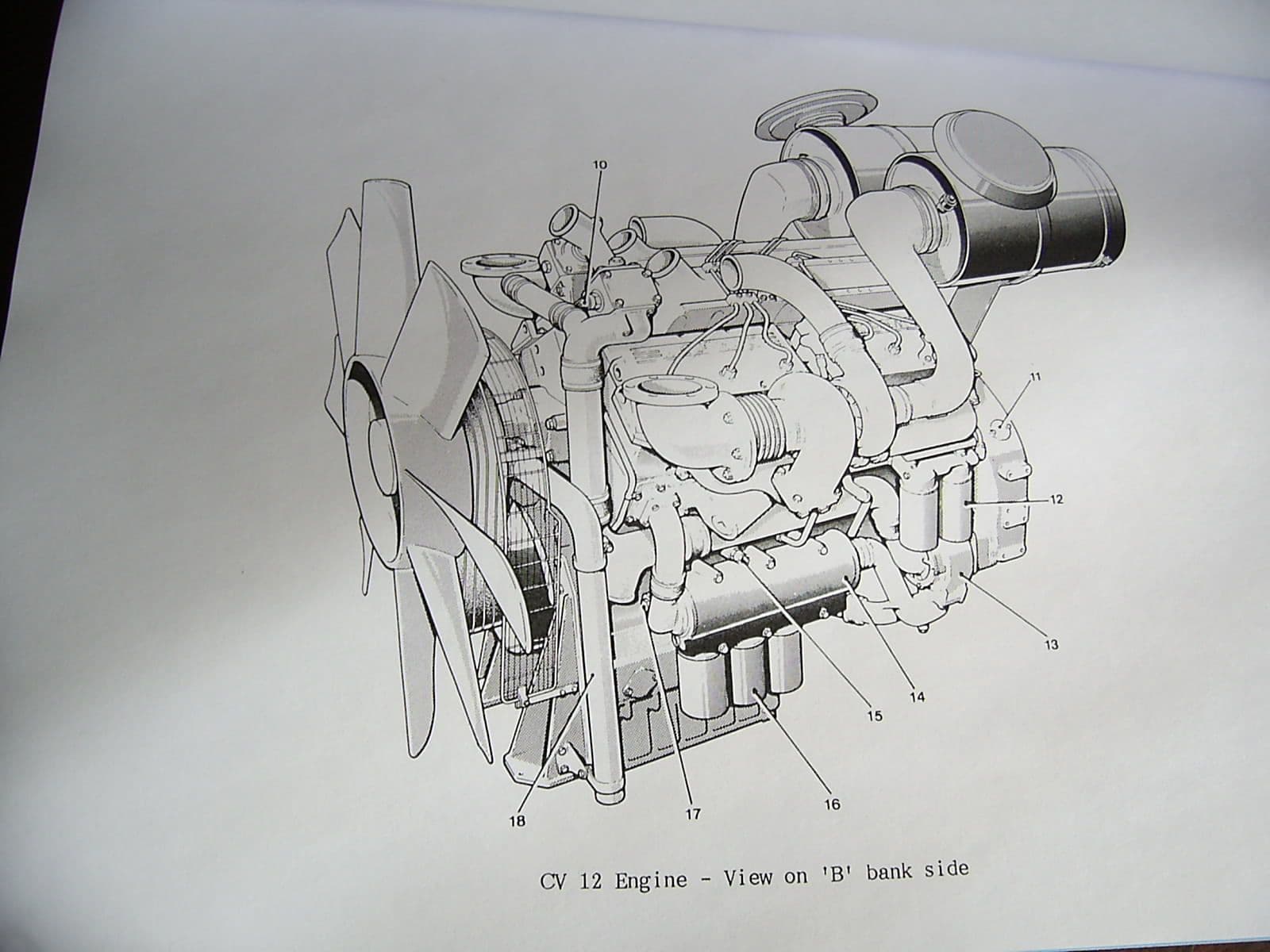Perkins CV12 Industrial Engine Servicing manual