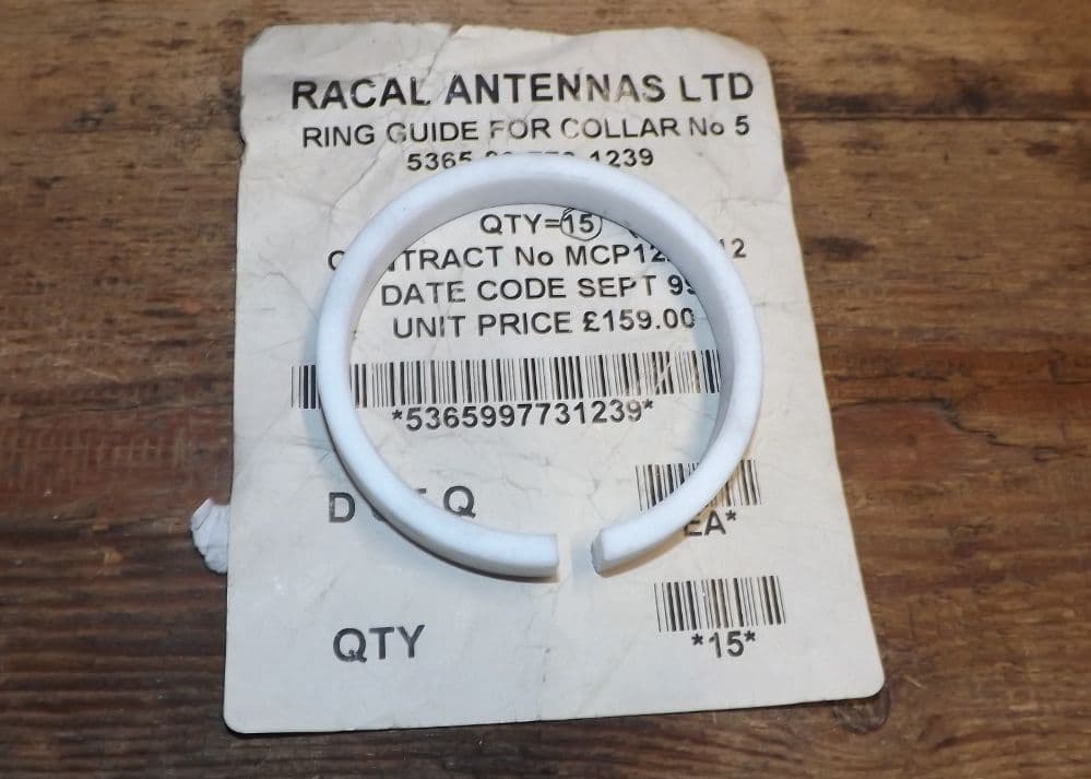 Racal Antennas Ring guide for collar No 5
