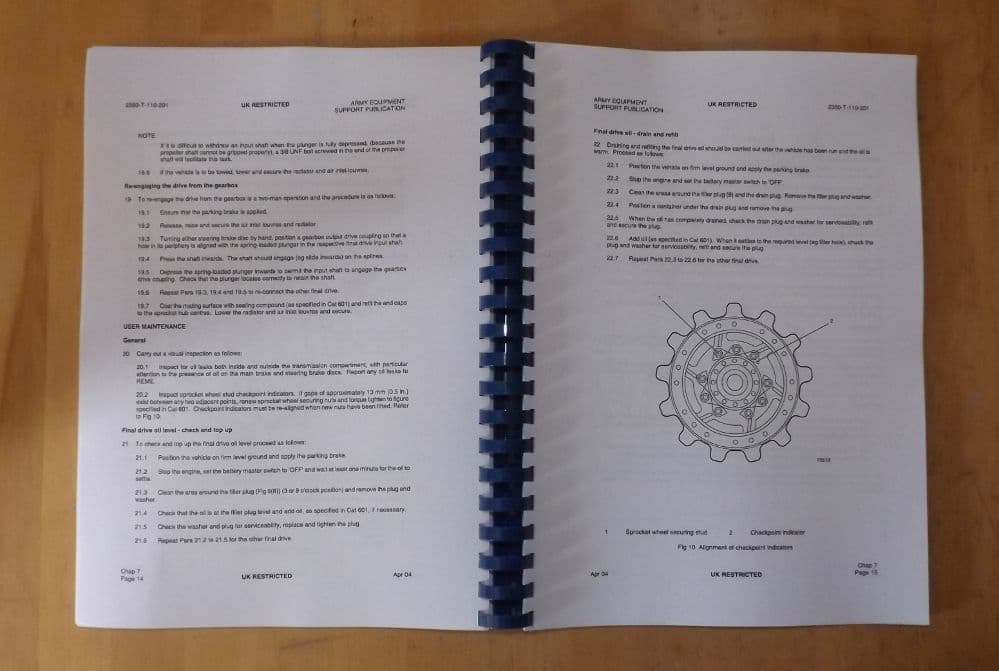 Stormer HVM TRV Full tracked combat vehicle Operating Information