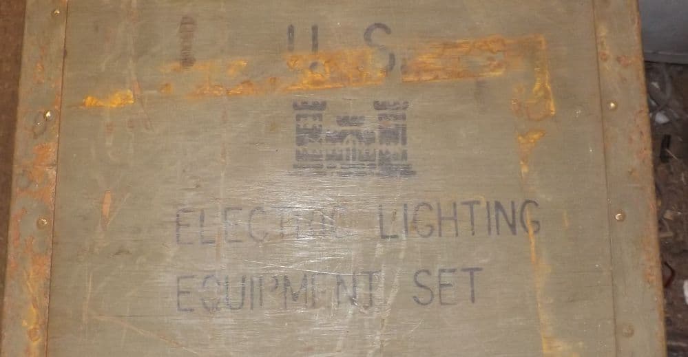 US Army Electrical lighting equipment set Boxed