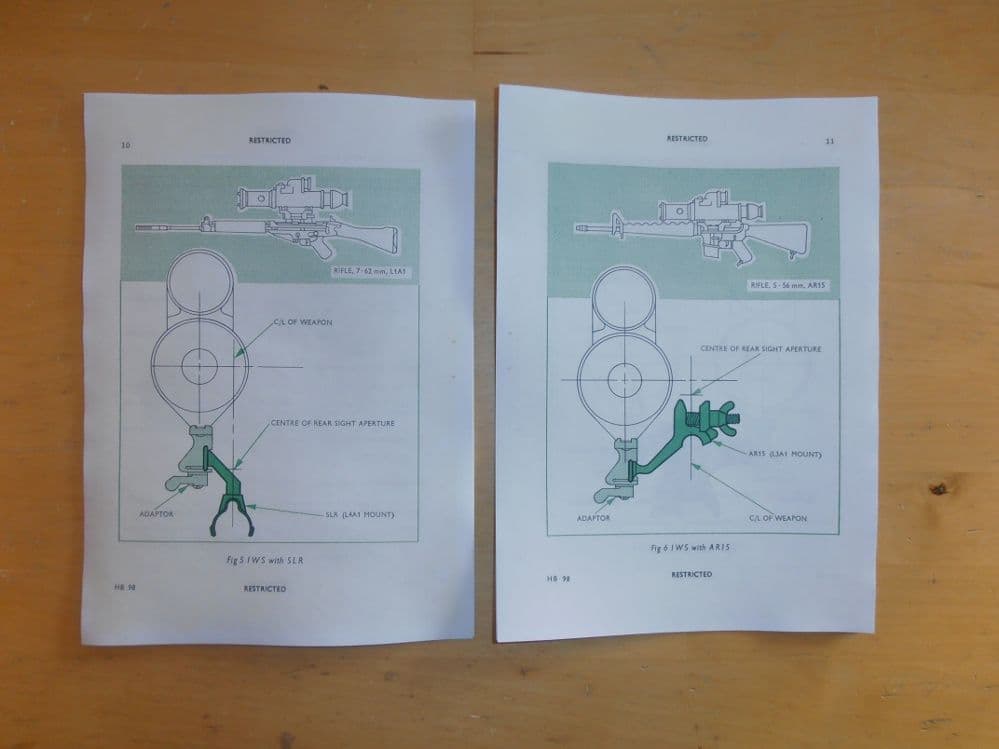 Weaponsight Image Intensified L1A1 Individual weaponsight c1