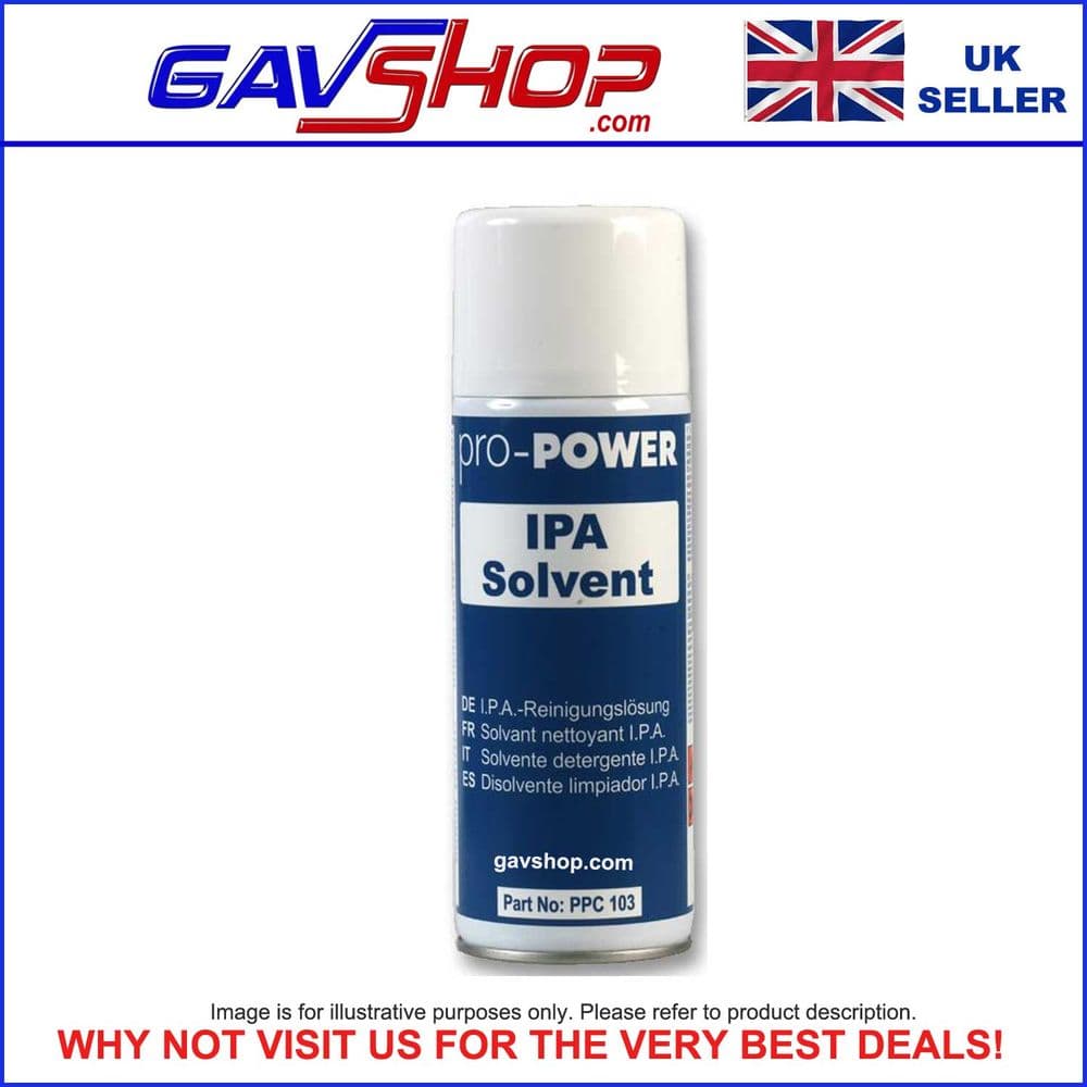 400ml Isopropyl Alcohol IPA electrical & electronics cleaning solvent