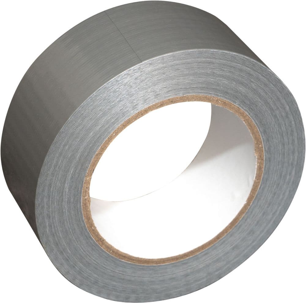 50M x 48mm Roll of Silver Grey Gaffa Tape / Duck Tape L099RA