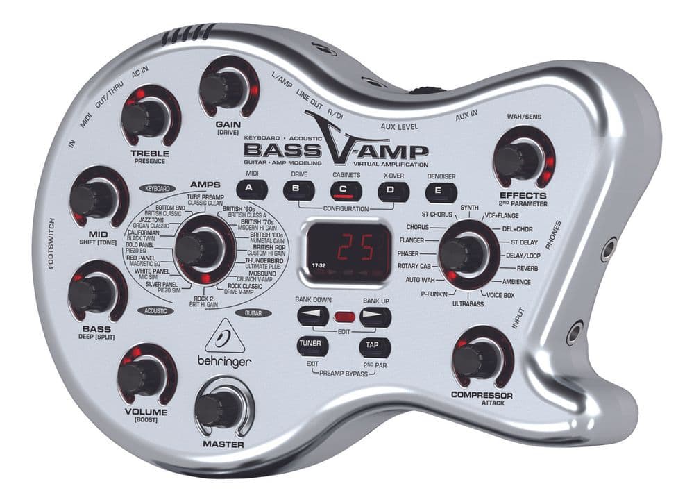 Behringer Bass Guitar and Keyboard V-Amp - ZB121