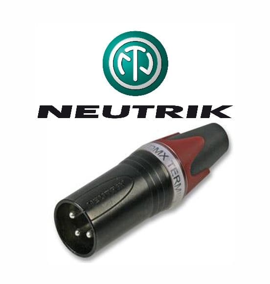 NEUTRIK 3 PIN XLR DMX LIGHTING TERMINATOR