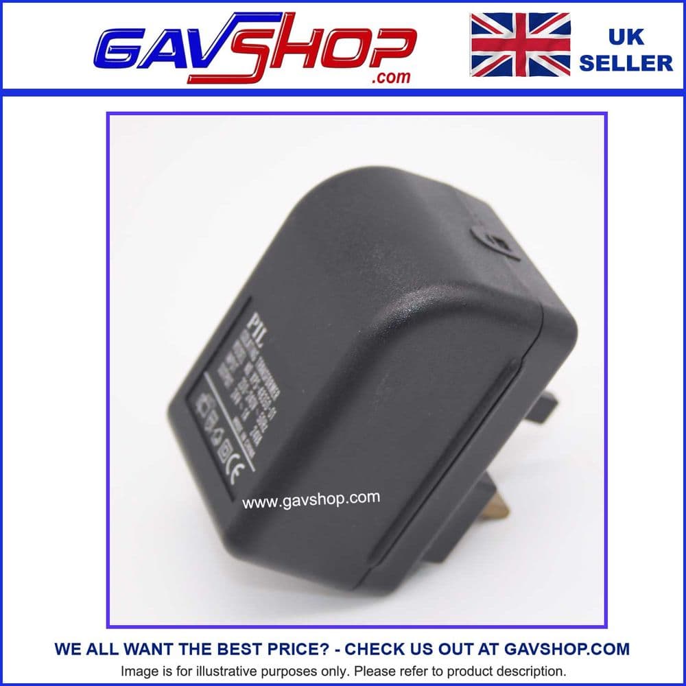 PIL 2-PIN 24v 1A UK PLUG POWER SUPPLY TRANSFORMER LED ADAPTOR Ref XPS ...