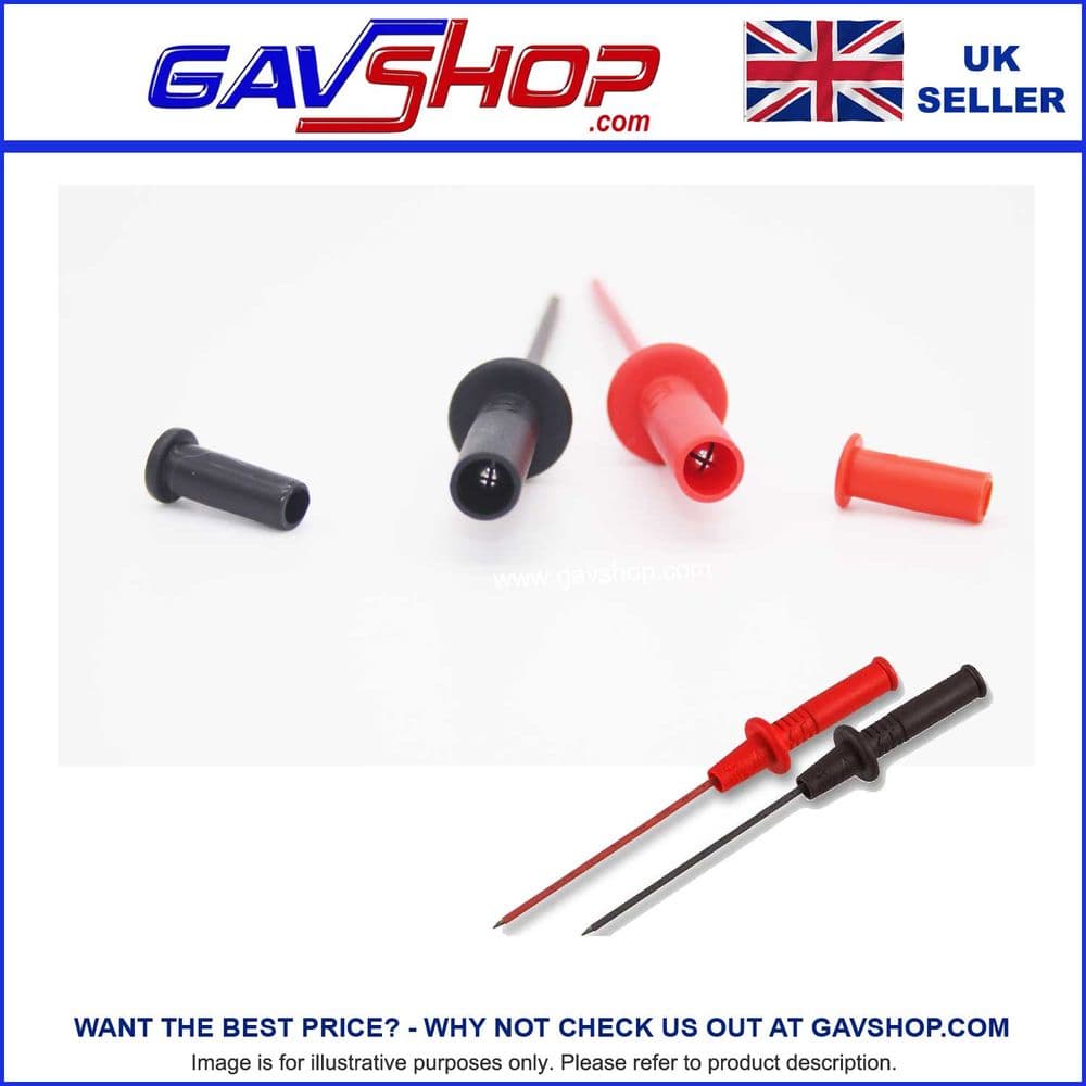 Tenma Needle Test Probes Red & Black - 72-9320