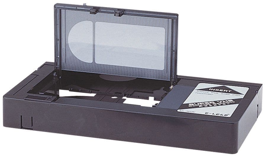 VHS-C To VHS Adaptor Battery Powered