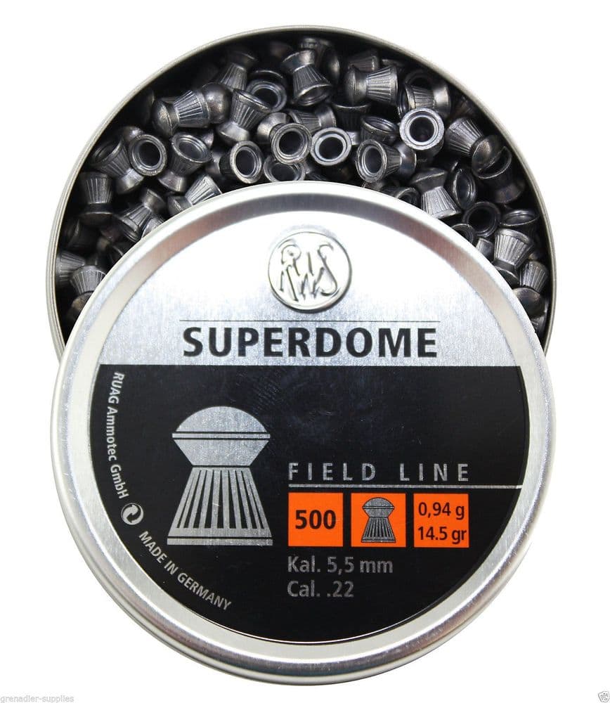 RWS SUPERDOME AIRGUN PELLETS 22