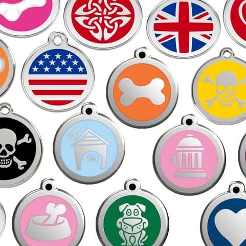 Red Dingo Dog ID Tags | Online Pet Shop