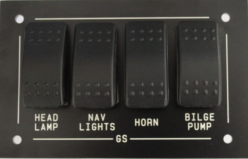 4WAY WATERPROOF SWITCH PANEL
