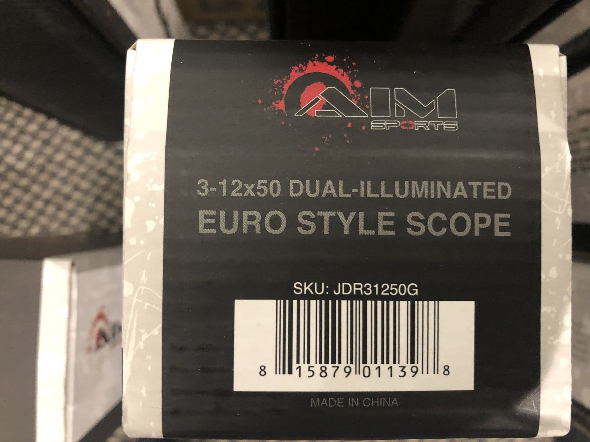 AIM SPORT JDR 3-12X50G SCOPE