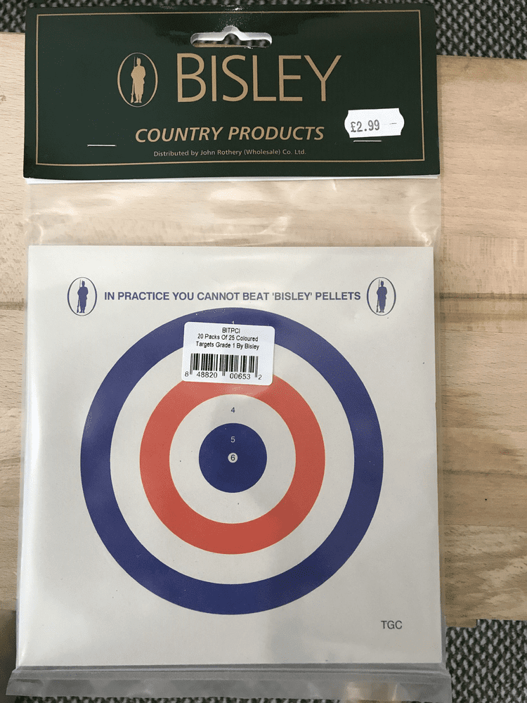 Bisley Card Target