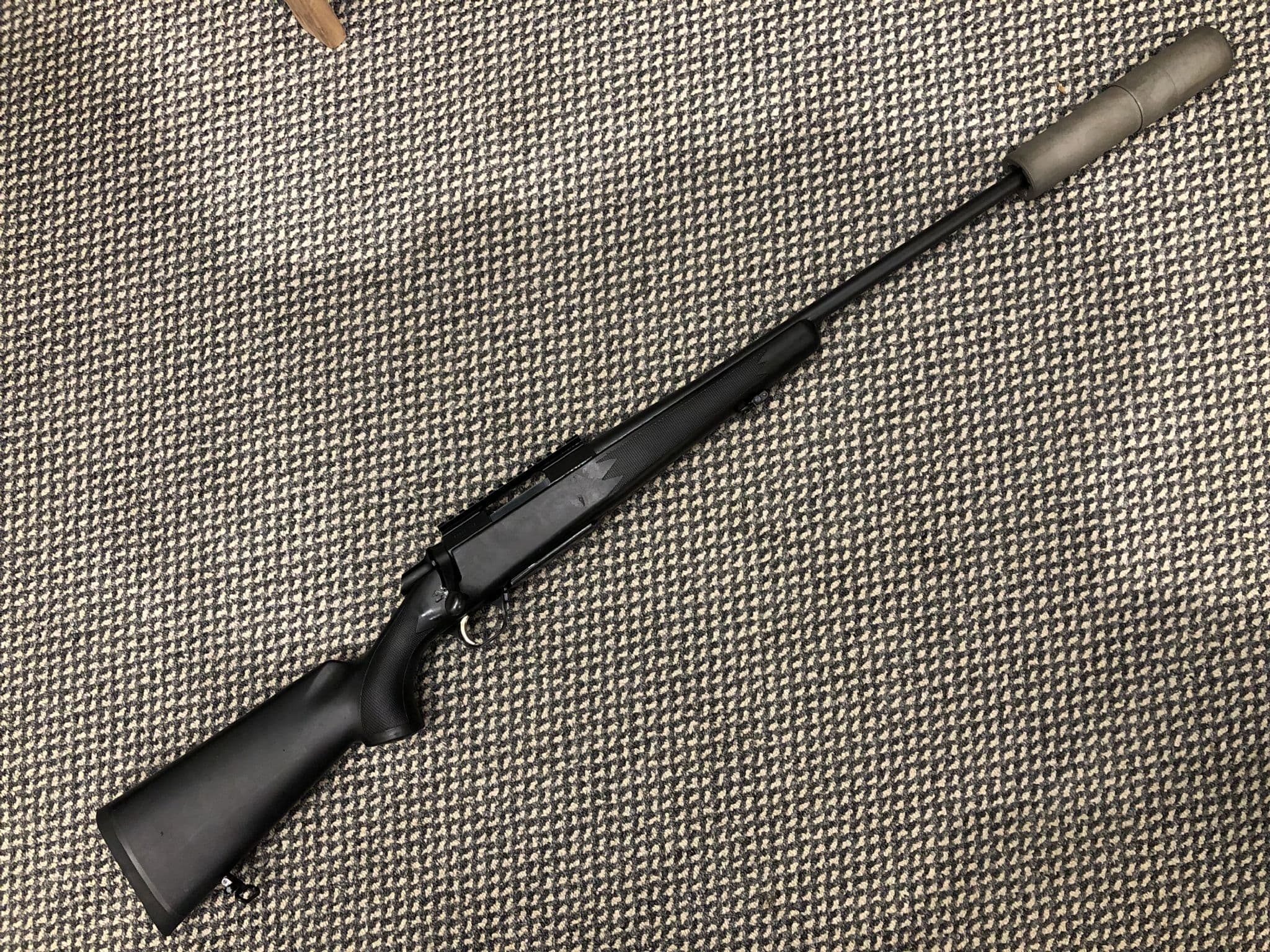Browning A Bolt 308 Rifle with ASE Ultra Moderator