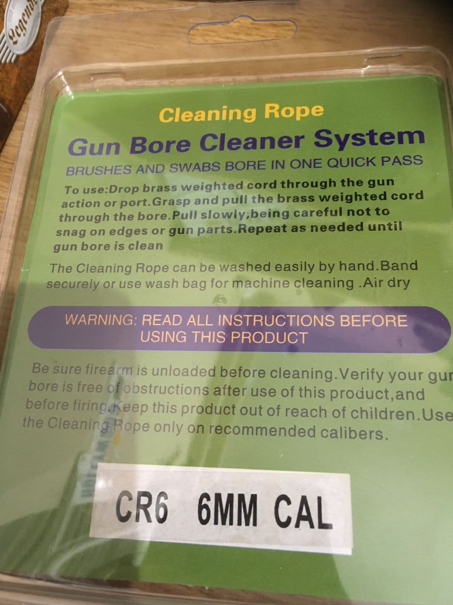 Cleaning Rope