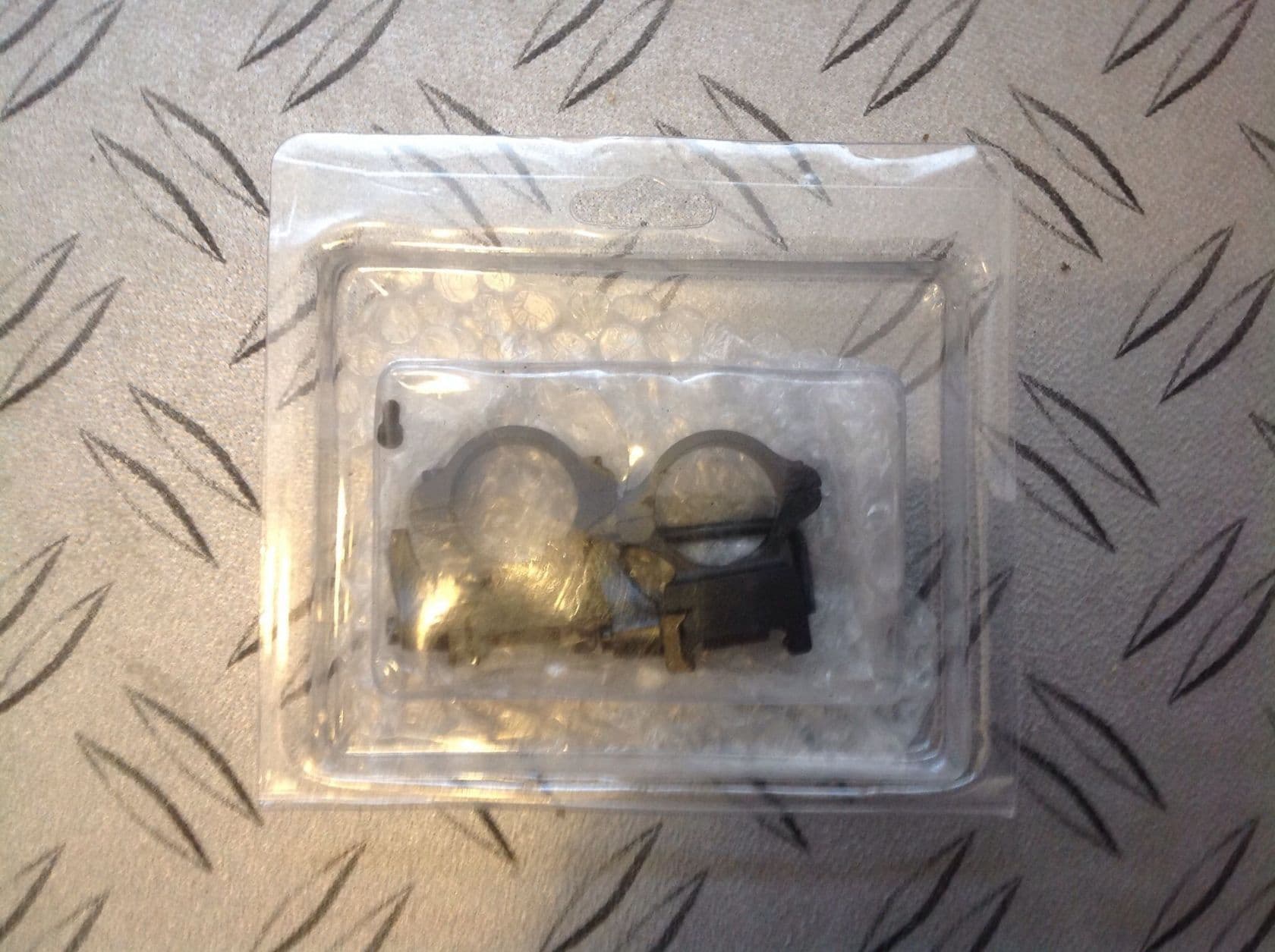 G P I TACTICAL ALL STEEL QRW 1 INCH HIGH QUICK RELEASE SCOPE MOUNT RINGS e