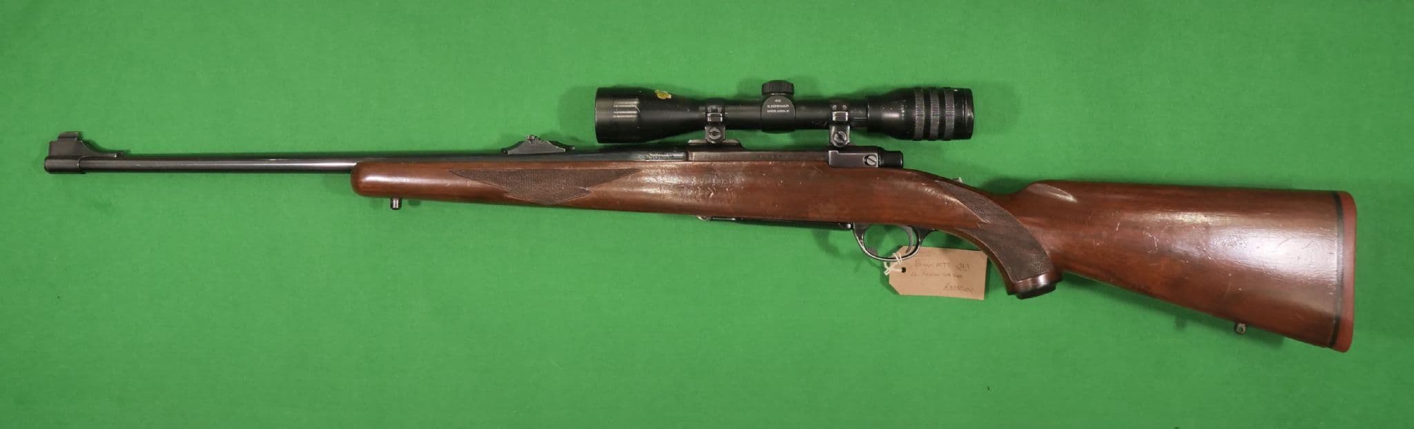 Ruger M77 243 with Kassnar wide angle scope Used
