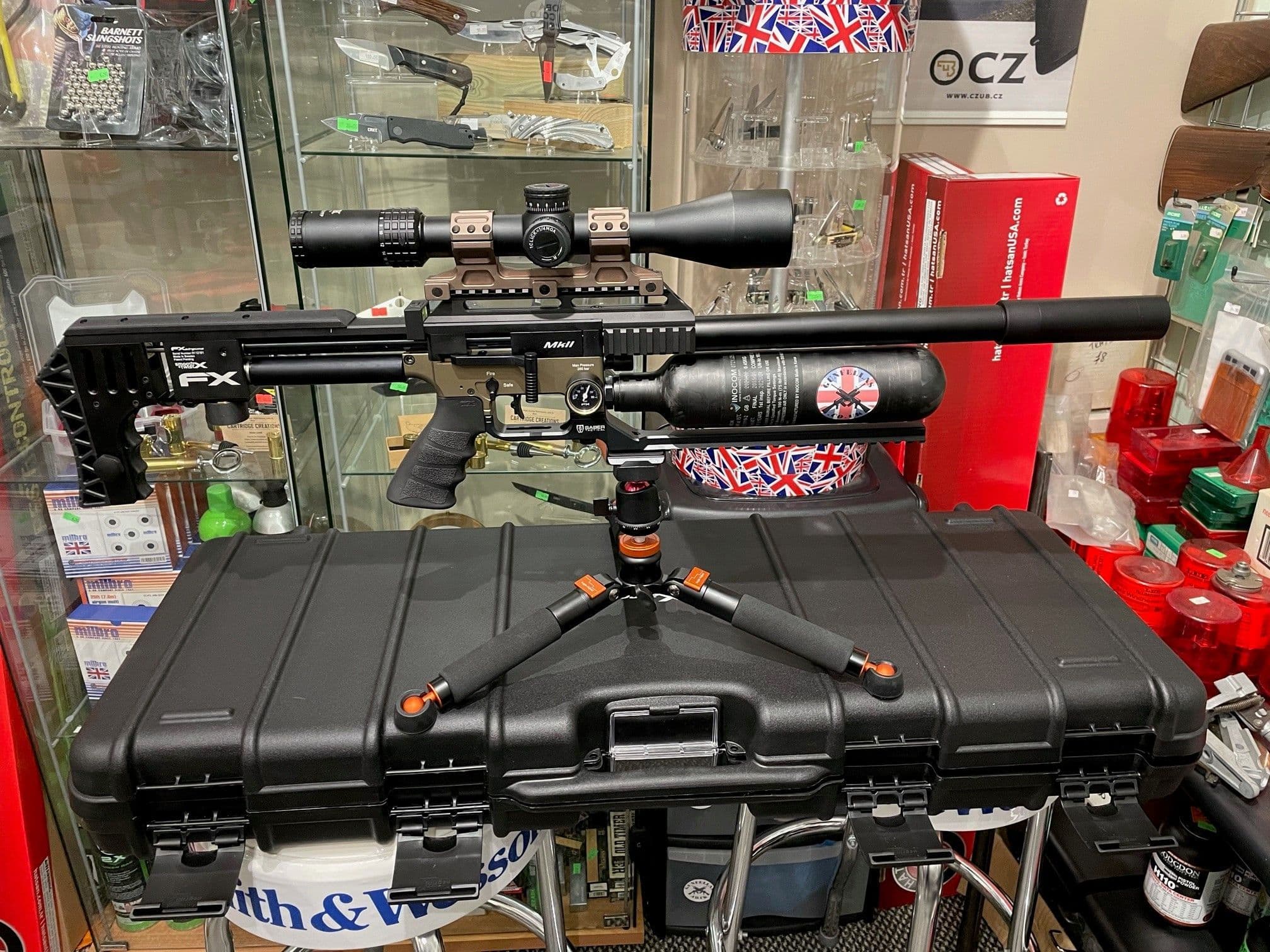 Tripod shooting platform