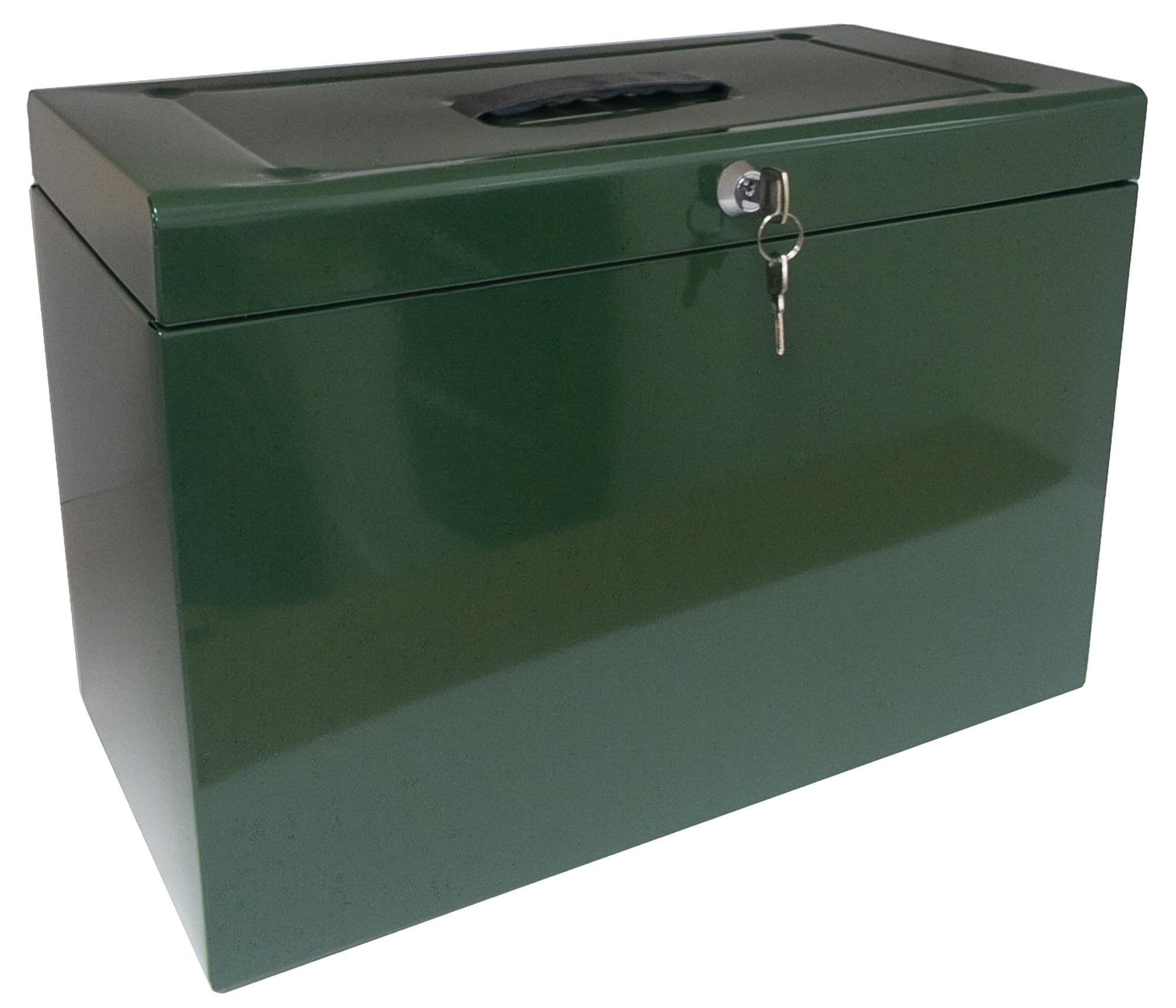 Box File Foolscap Racing Green HOGN CATHEDRAL