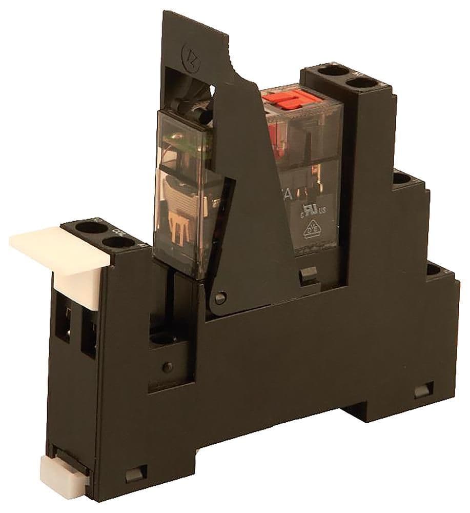 HONGFA - 1RMTFL-240A - Single Pole Interface DIN Rail Relay Module with ...