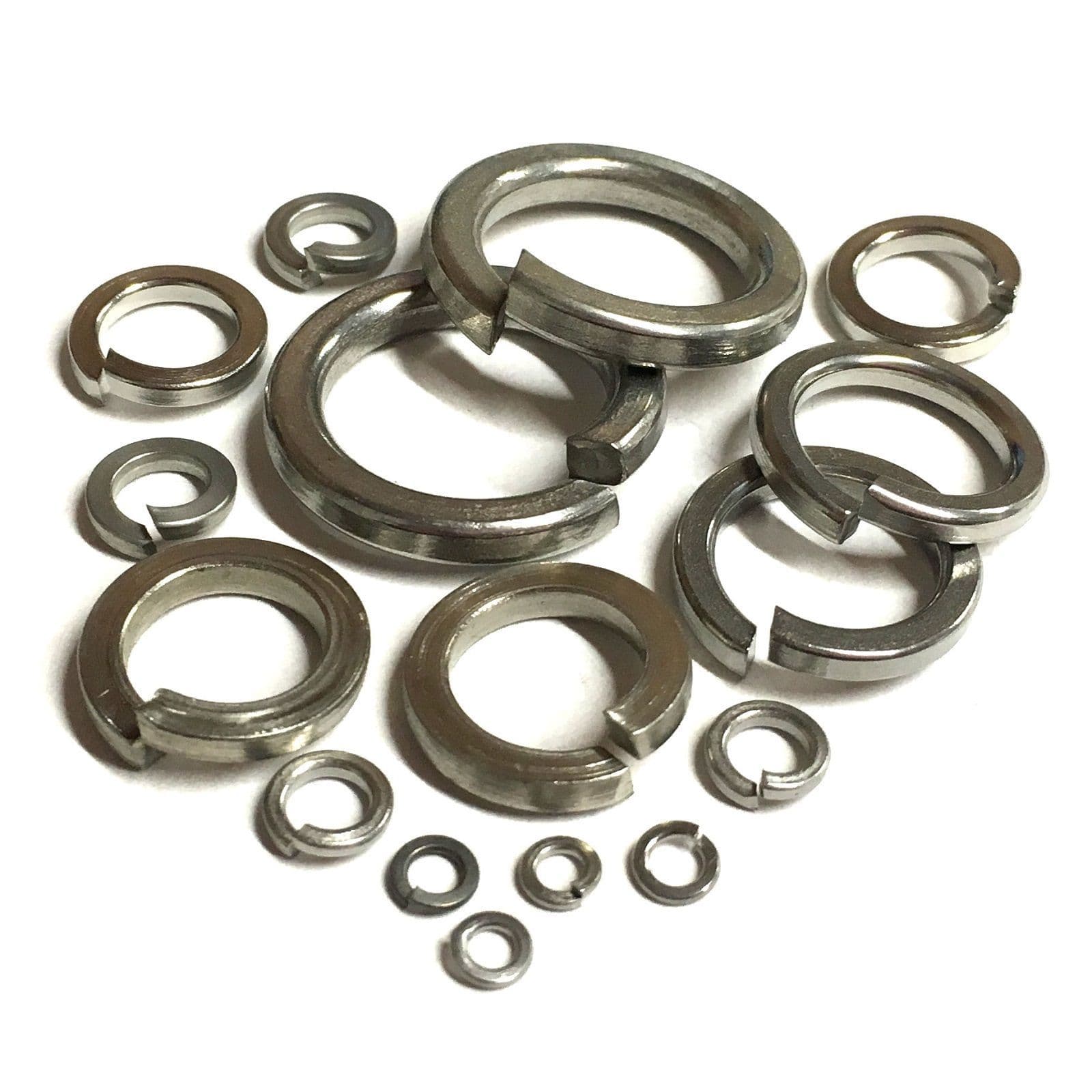 1/4" Spring Washers - A2 Stainless Steel